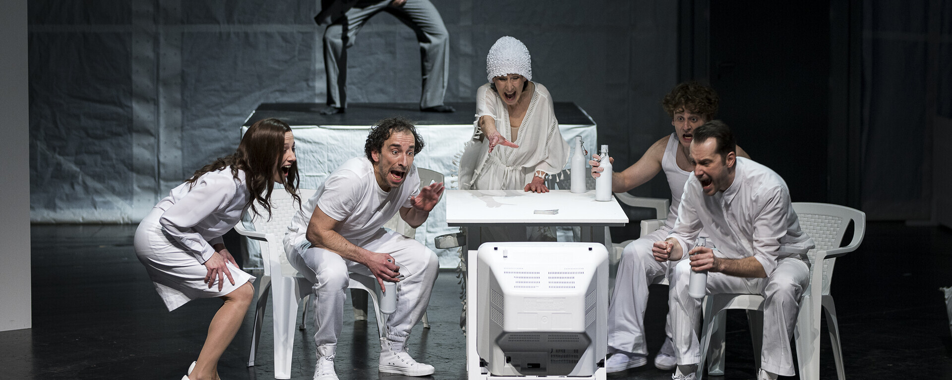 Das beispielhafte Leben des Samuel W. (UA), Theatre play from interview sequences by Lukas ...
